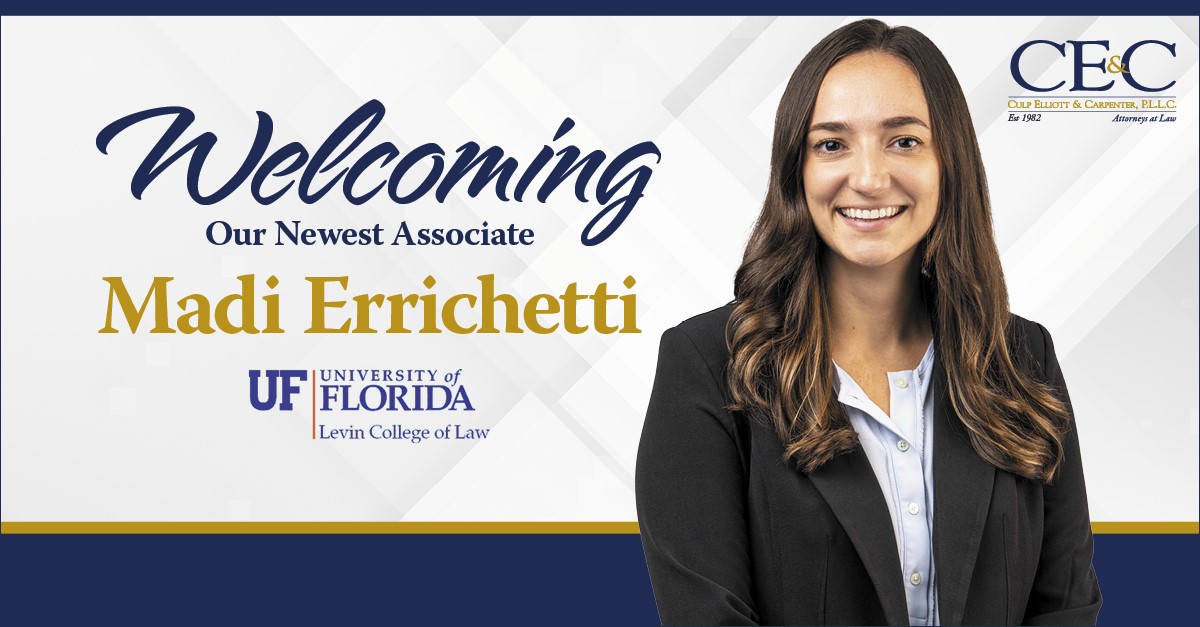 CE&C Welcomes New Associate Madison O. Errichetti - Culp Elliott ...